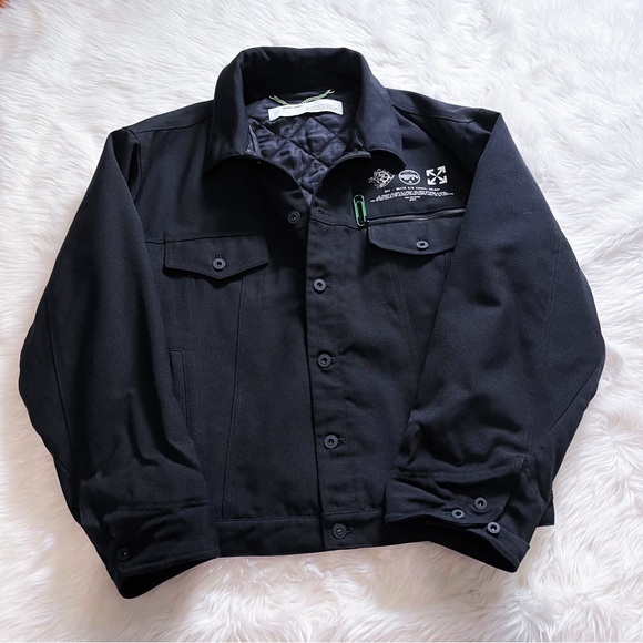 Off-White | Jackets & Coats | Authentic Offwhite Universal Key Denim ...